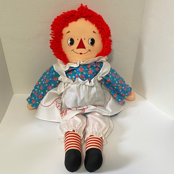 Applause | Toys | Vintage Applause 24 Raggedy Ann Plush Ragdoll | Poshmark
